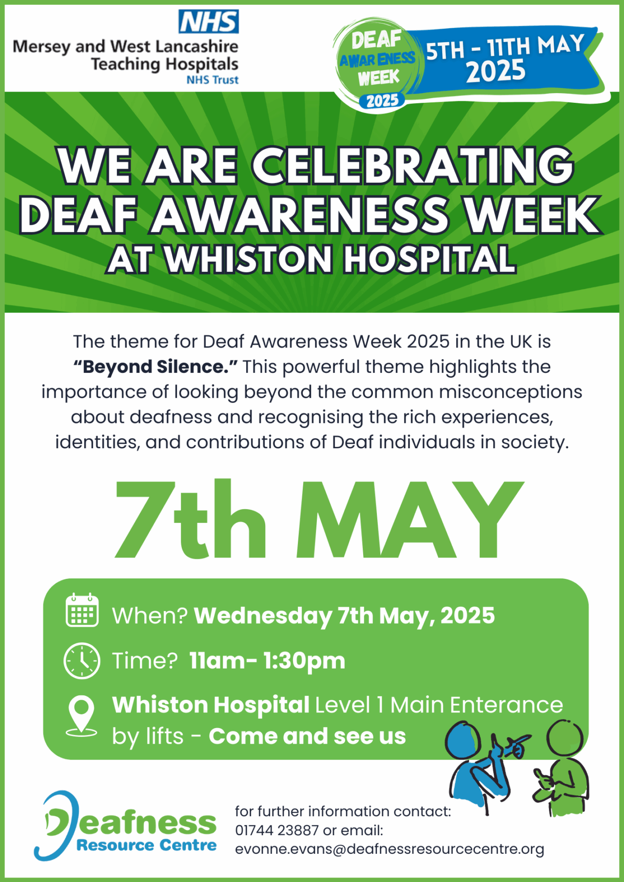 Deaf Awareness Week 2025 - Deafness Resource Centre