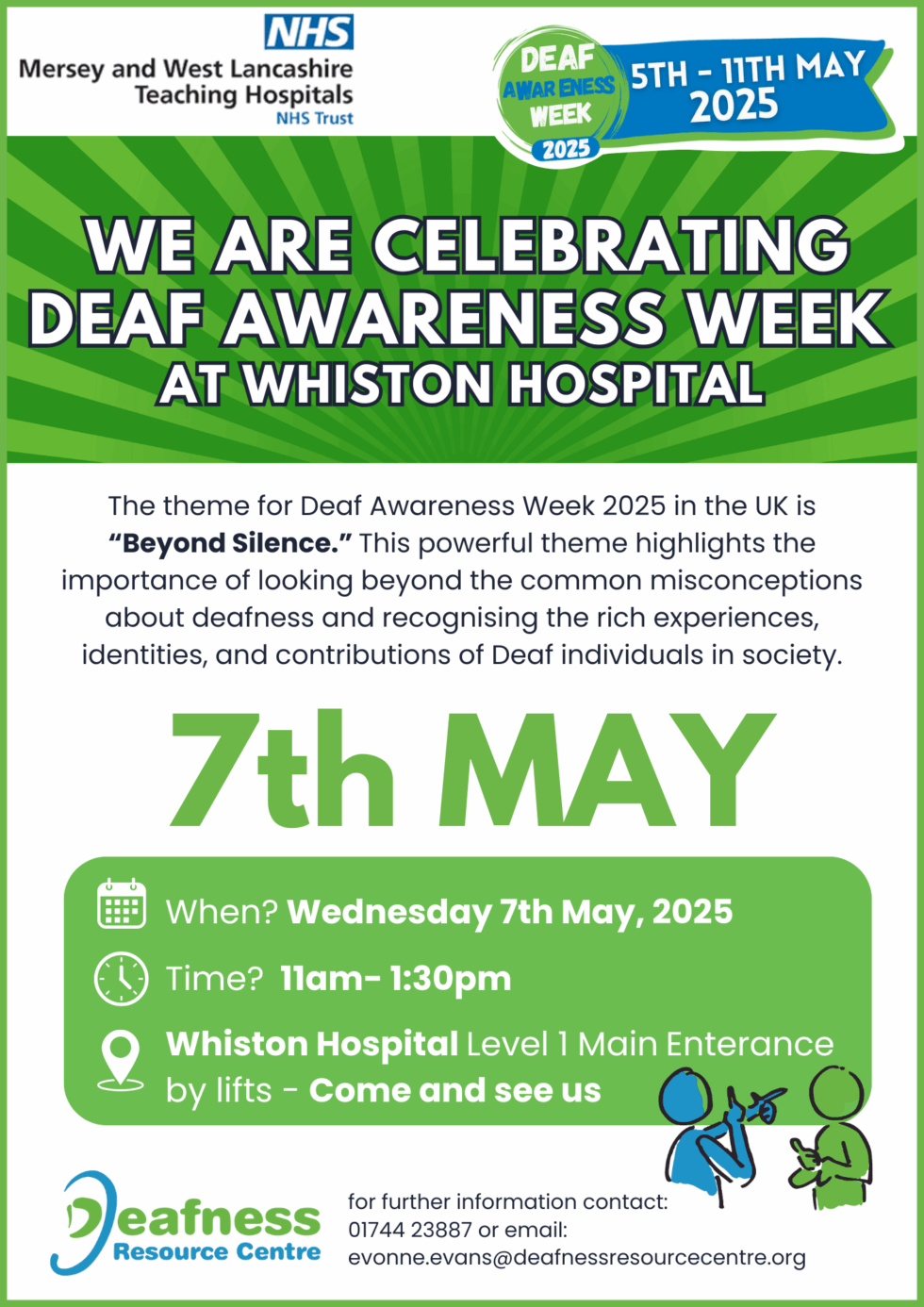 Deaf Awareness Week 2025 - Deafness Resource Centre